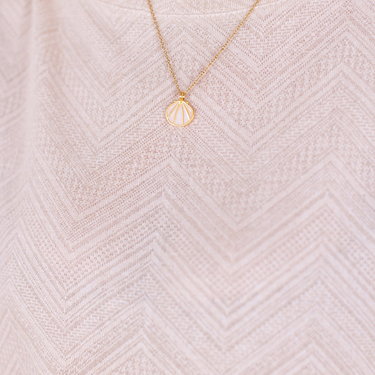 Necklace Shell Ivory – SHOKO